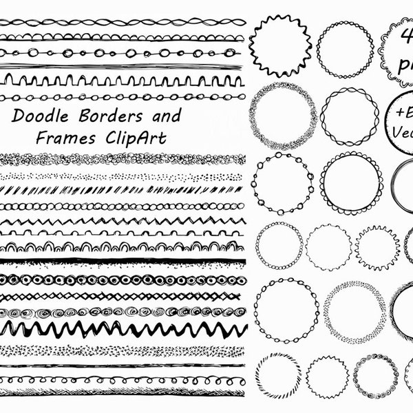 Doodle Frames - Etsy