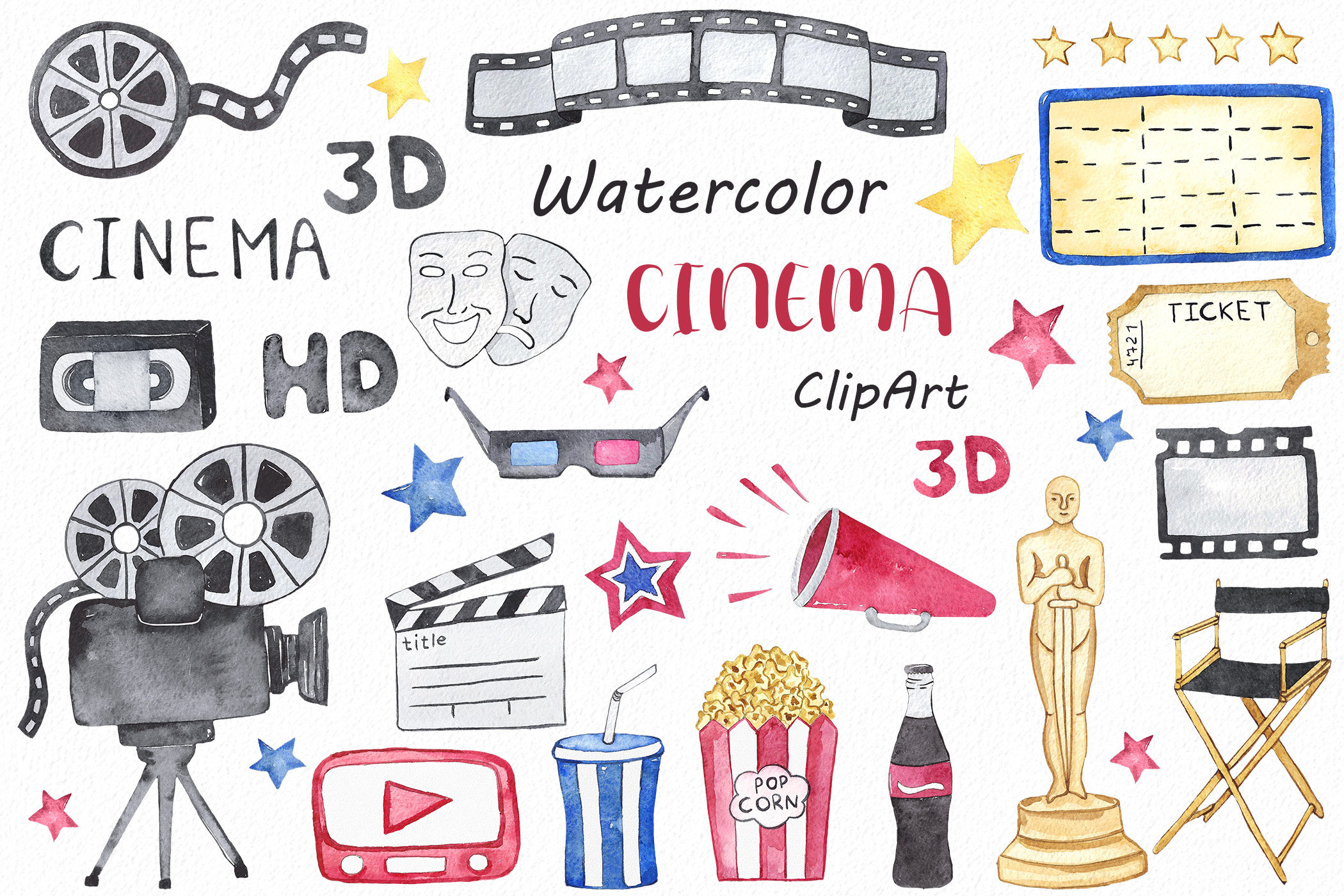 Hollywood Movie Clipart Png