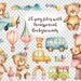 Teddy Bears and Toys Clipart for Kids Room Decor, Baby Shower ...