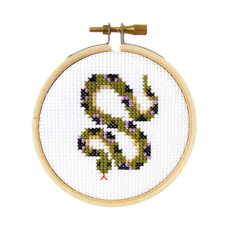 Snake Cross Stitch - Etsy