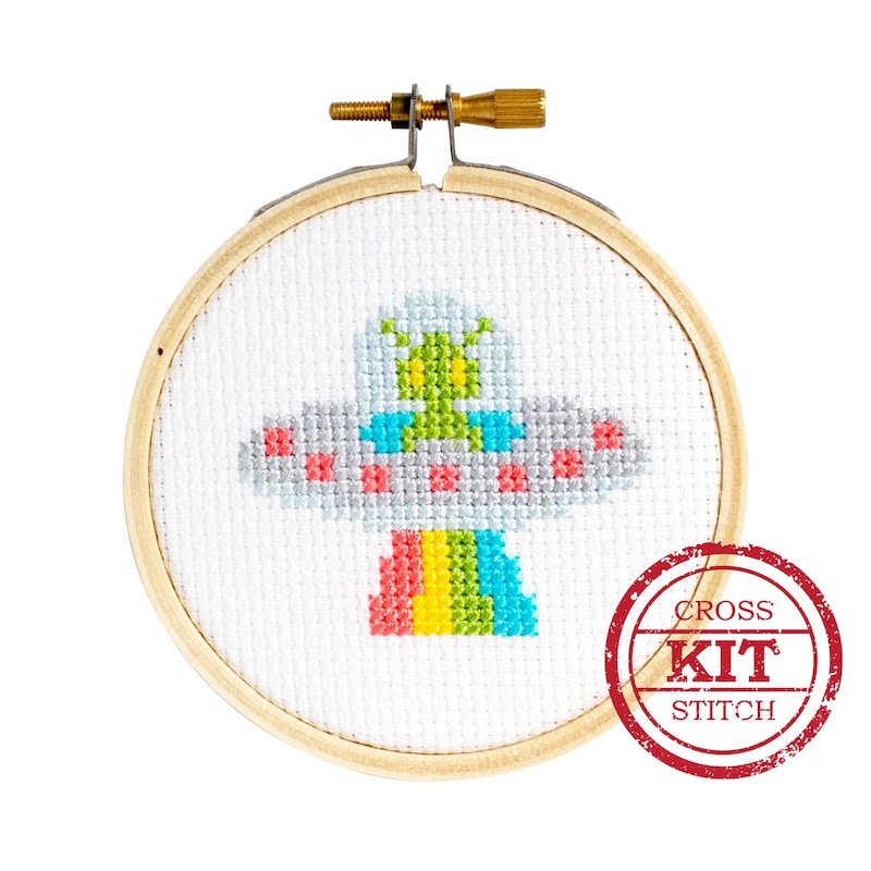 Alien Cross Stitch - Etsy