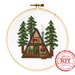 A-frame DIY Cross Stitch Kit - Etsy