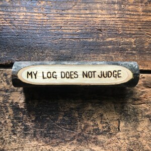 Log Magnet. My Log Has Something to Tell You. Twin Peaks Log Lady Quote ...