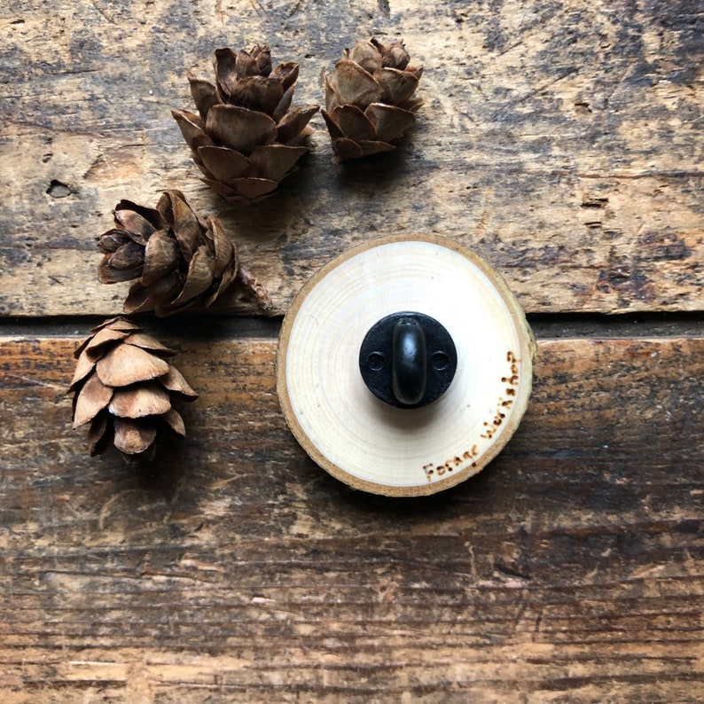 Wood Burned Tiny Birch Trees Pin or Brooch. Handmade by Forage - Etsy