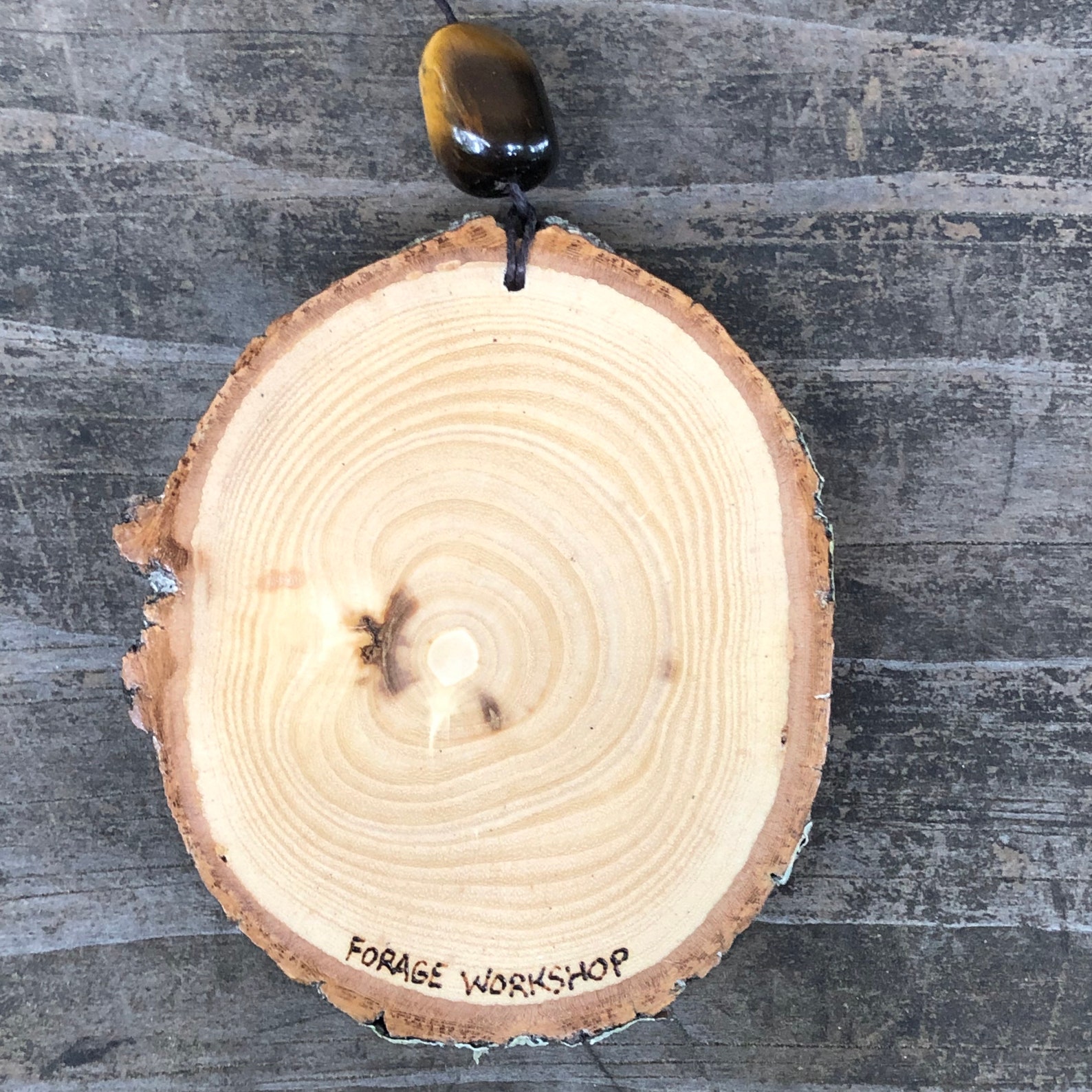 Happy Solstice Ornament or Wall Hanging. Wood Burned Winter | Etsy