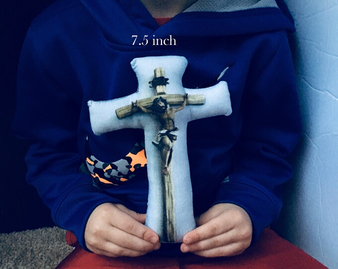 Baby Soft Crucifix, Plush Crucifix, Crucifix Pillow, Jesus for Baby and ...