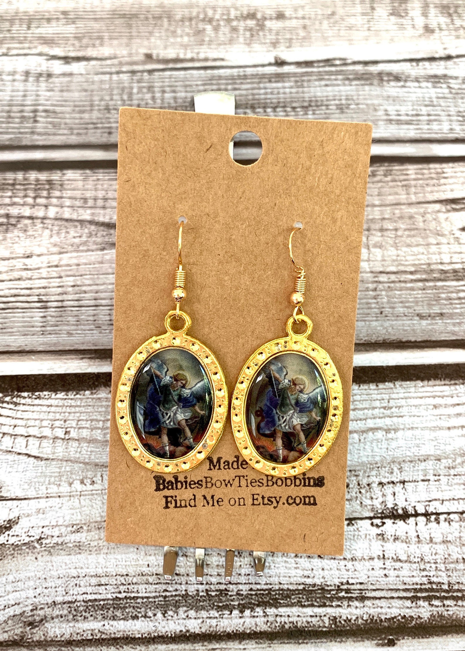 Catholic Saint Religious Earrings/ Blessed Virgin Mary Jewelry | Etsy