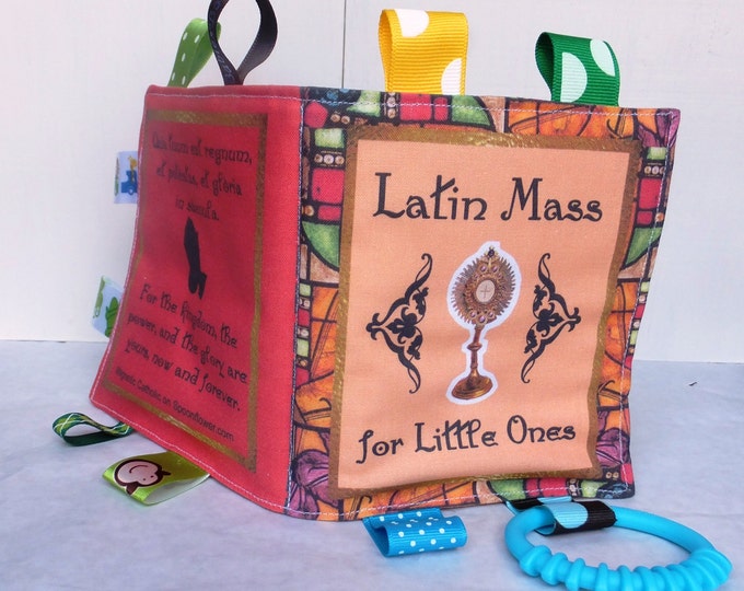 Latin Mass for Little Ones / Cloth Book / Soft Book / Baby Toy ...