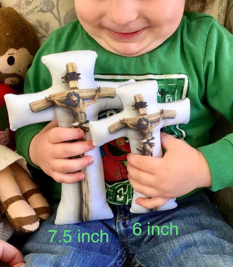 Baby Soft Crucifix Plush Crucifix Crucifix Pillow Jesus for | Etsy