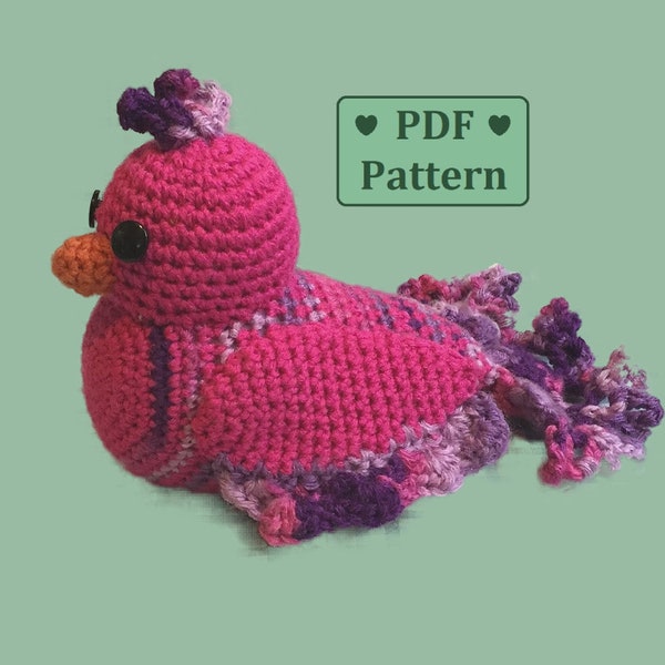 Stuffed Bird Pattern - Etsy
