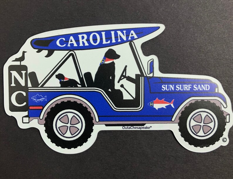 North Carolina Flag Car Magnets - Pick 2 - Etsy