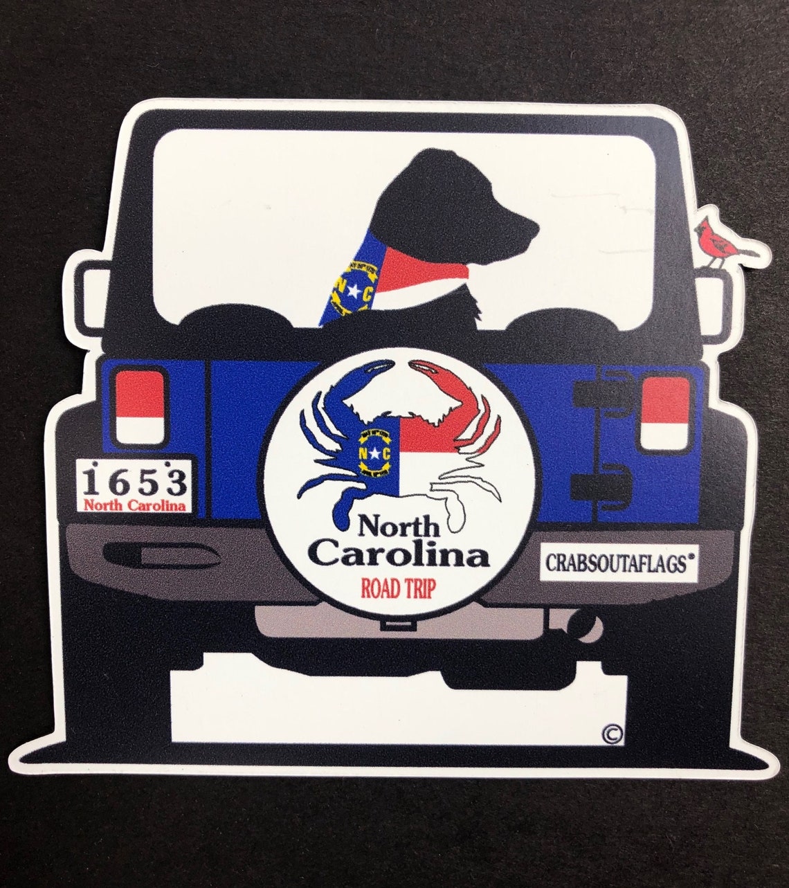 North Carolina Flag Car Magnets - Pick 2 - Etsy