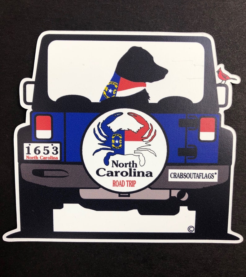 North Carolina Flag Car Magnets - Pick 2 - Etsy