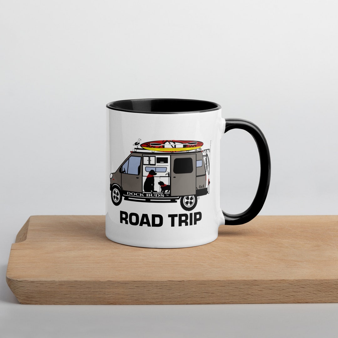 Van Road Trip Mug With Color Options - Etsy