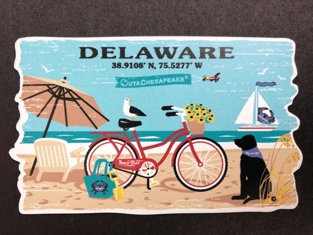 Delaware Flag Car Magnets - Pick 2 - Etsy