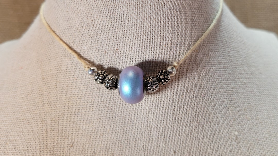 Adjustable Sliding Knot Beaded Necklace. Layering Necklace. Knot Slides ...