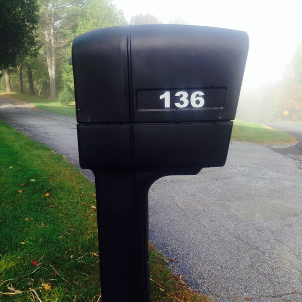 Reflective Mailbox Numbers - Etsy