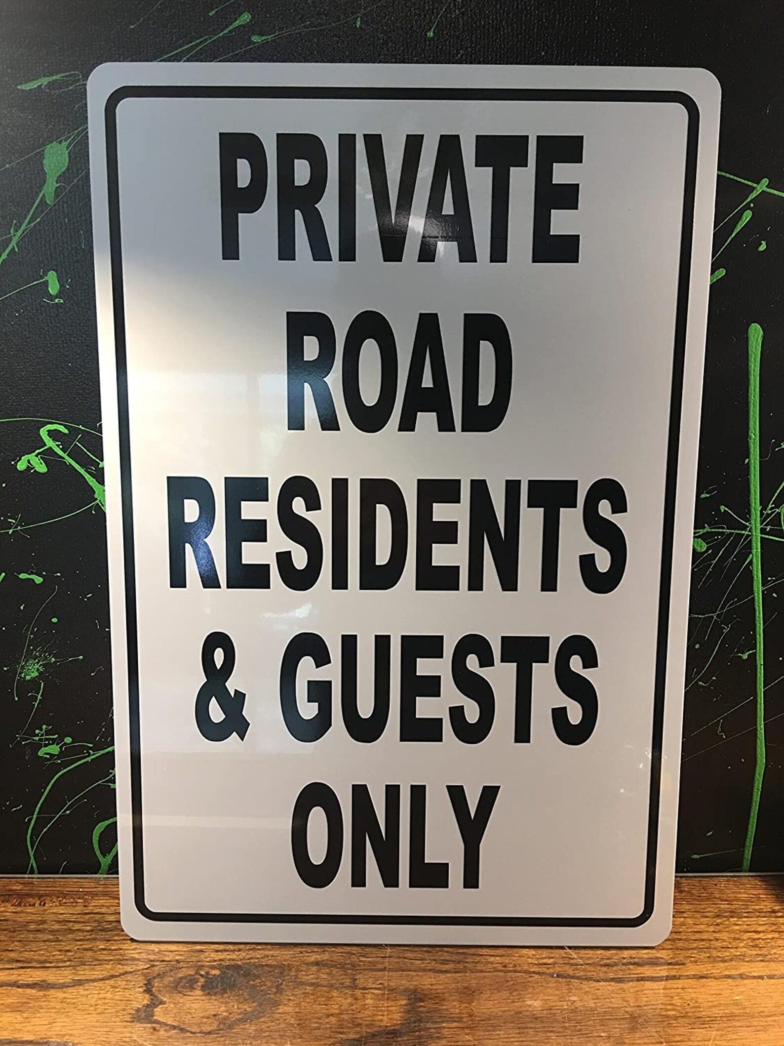 12"x18" Custom Aluminum Sign - Etsy