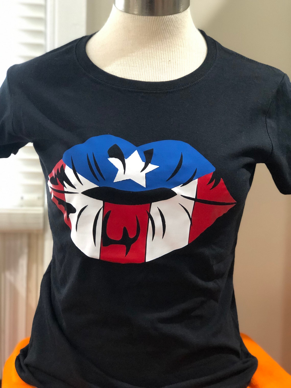 Custom Black Puerto Rican T-shirt - Etsy