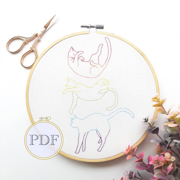 Simple Embroidery - Etsy