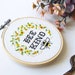 Bee Kind Digital PDF Pattern Cross Stitch Pattern Stay at - Etsy