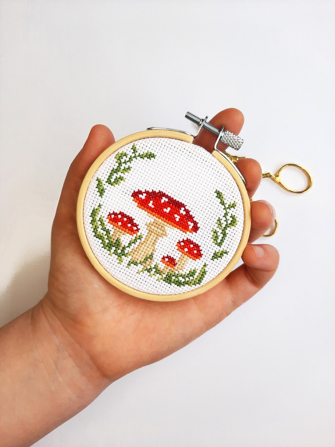 Mushroom Cross Stitch Pattern Digital Pdf Embroidery Pattern - Etsy