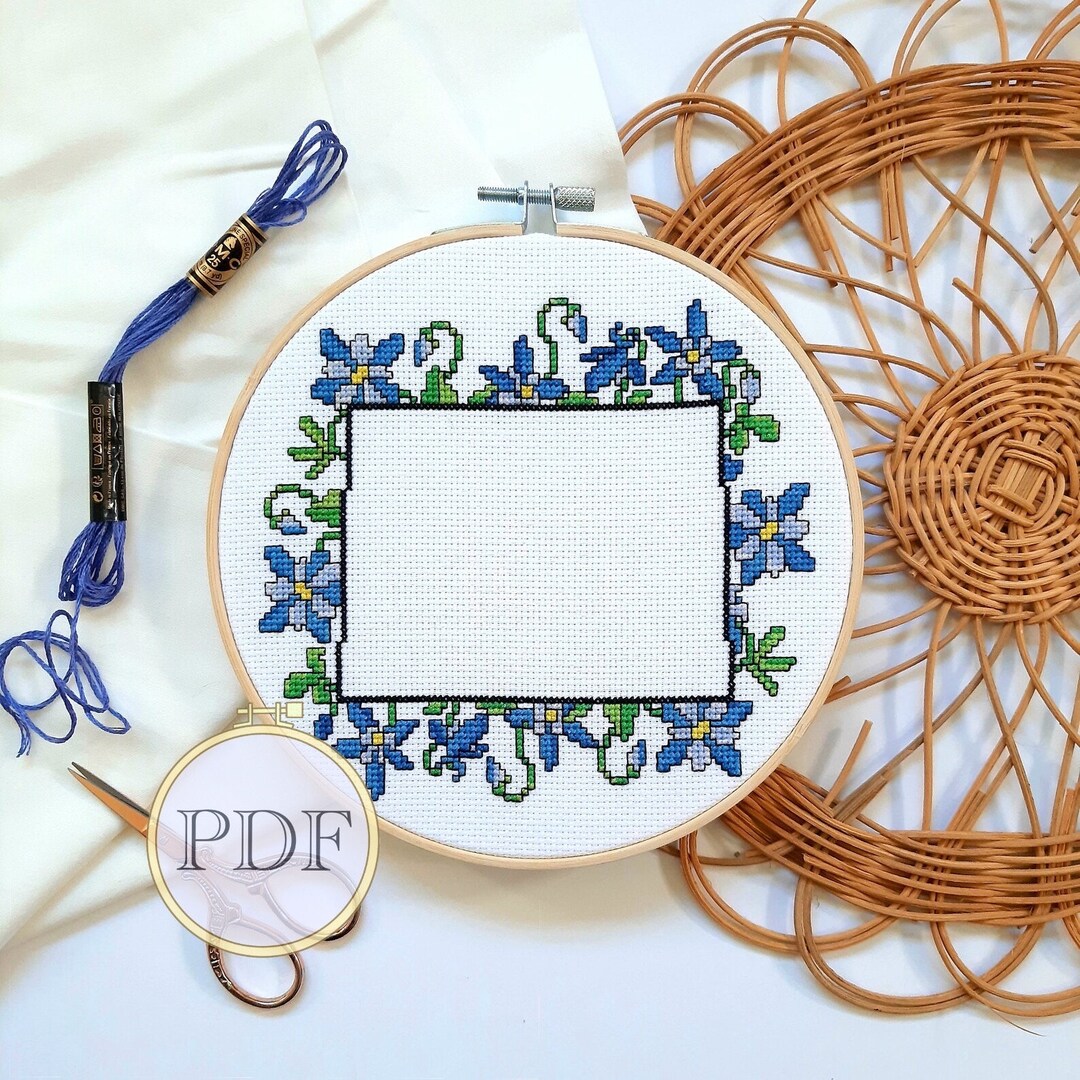 Colorado Cross Stitch Pattern - Easy Cross Stitch Pattern - Blue ...