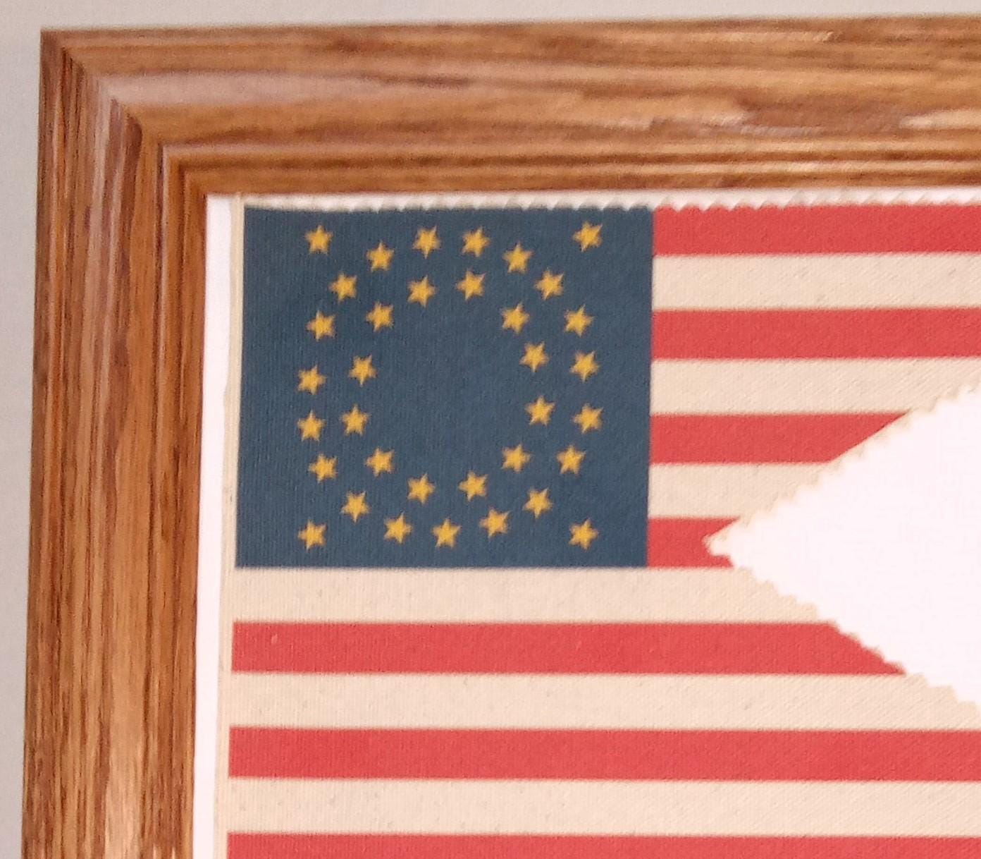 American Indian Wars, 7th Cavalry Flag Set.....george Armstrong Custer ...