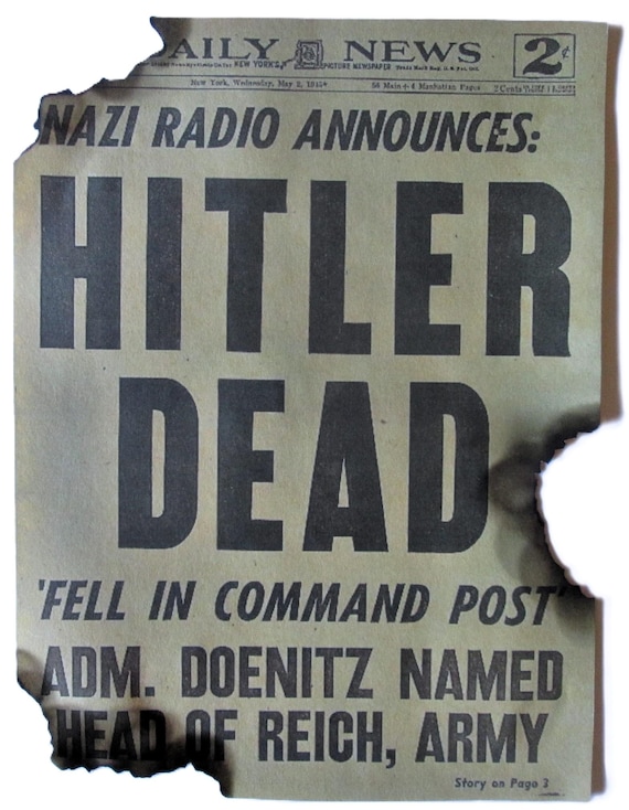 Adolf Hitler Dead Hitler Definitely Died In 1945 According To New