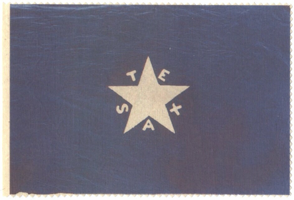 Texas Revolution First Lone Star Flag of the Texas - Etsy