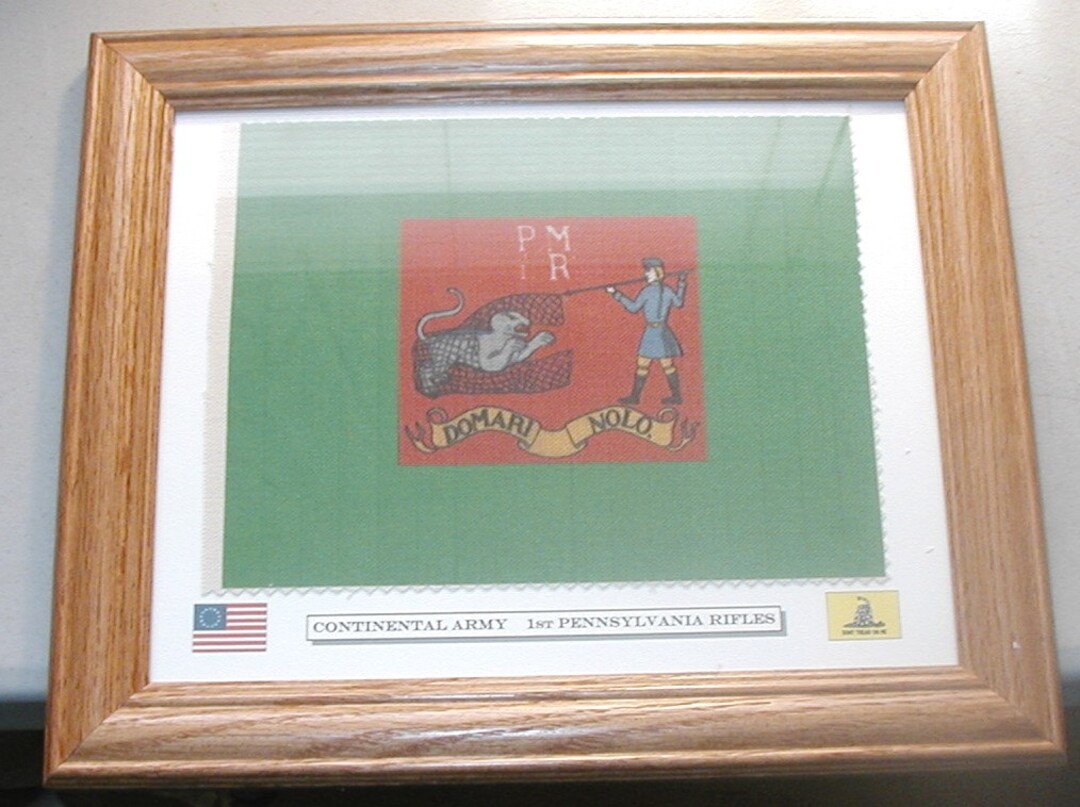 American Revolution Flag, Continental Army, 1st Pennsylvania Rifles - Etsy