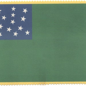 1777 American Revolution Flag, Green Mountain Boys Flag, Vermont Flag ...
