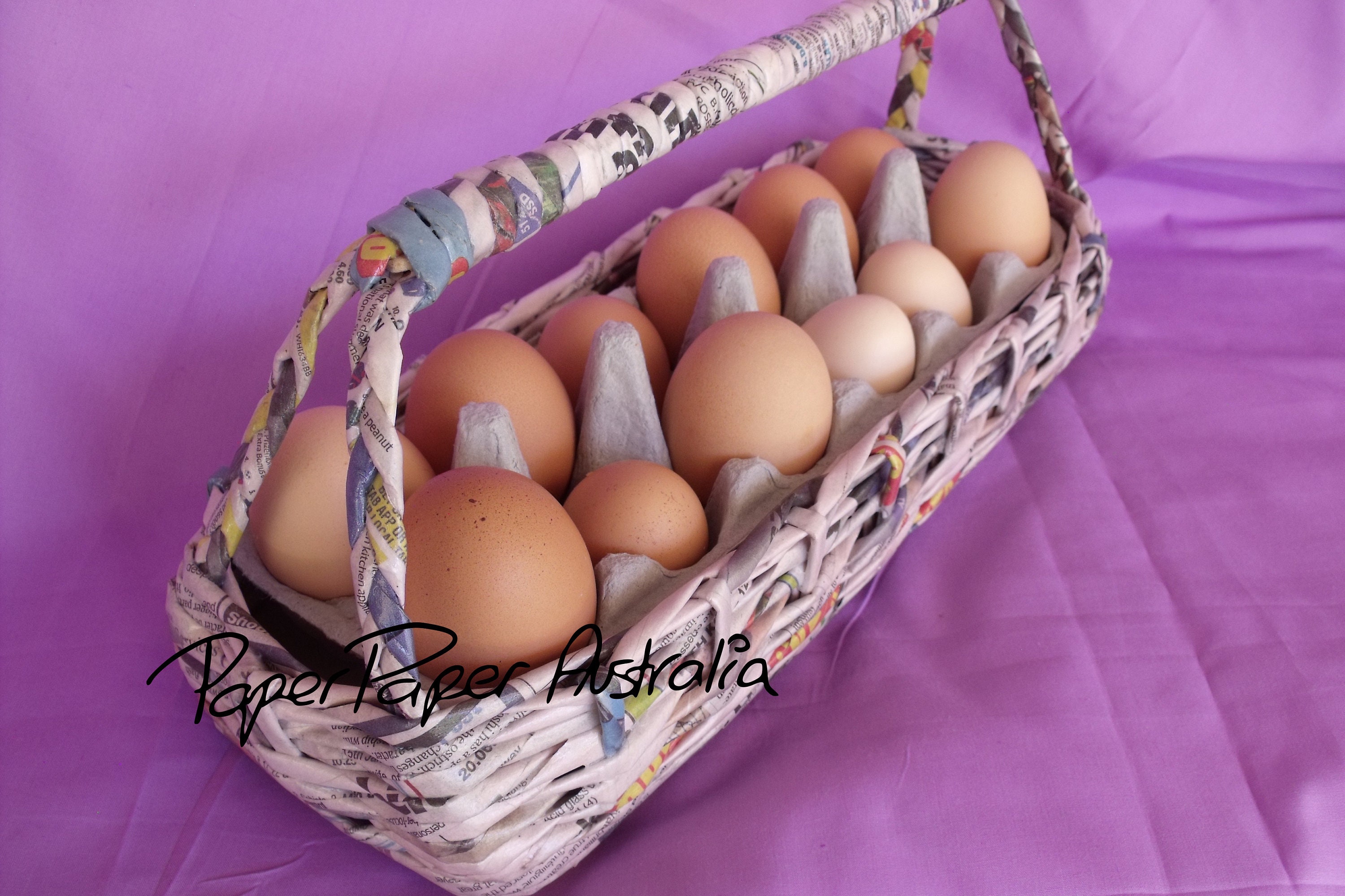Egg Holder Storage basket Australian Handmade. | Etsy
