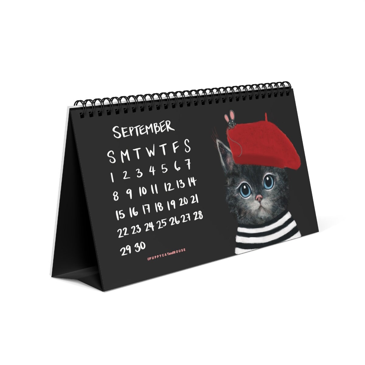 2024 Cats Calendar, Hats on Cats Funny Desk Calendar sold by Rajiim ...