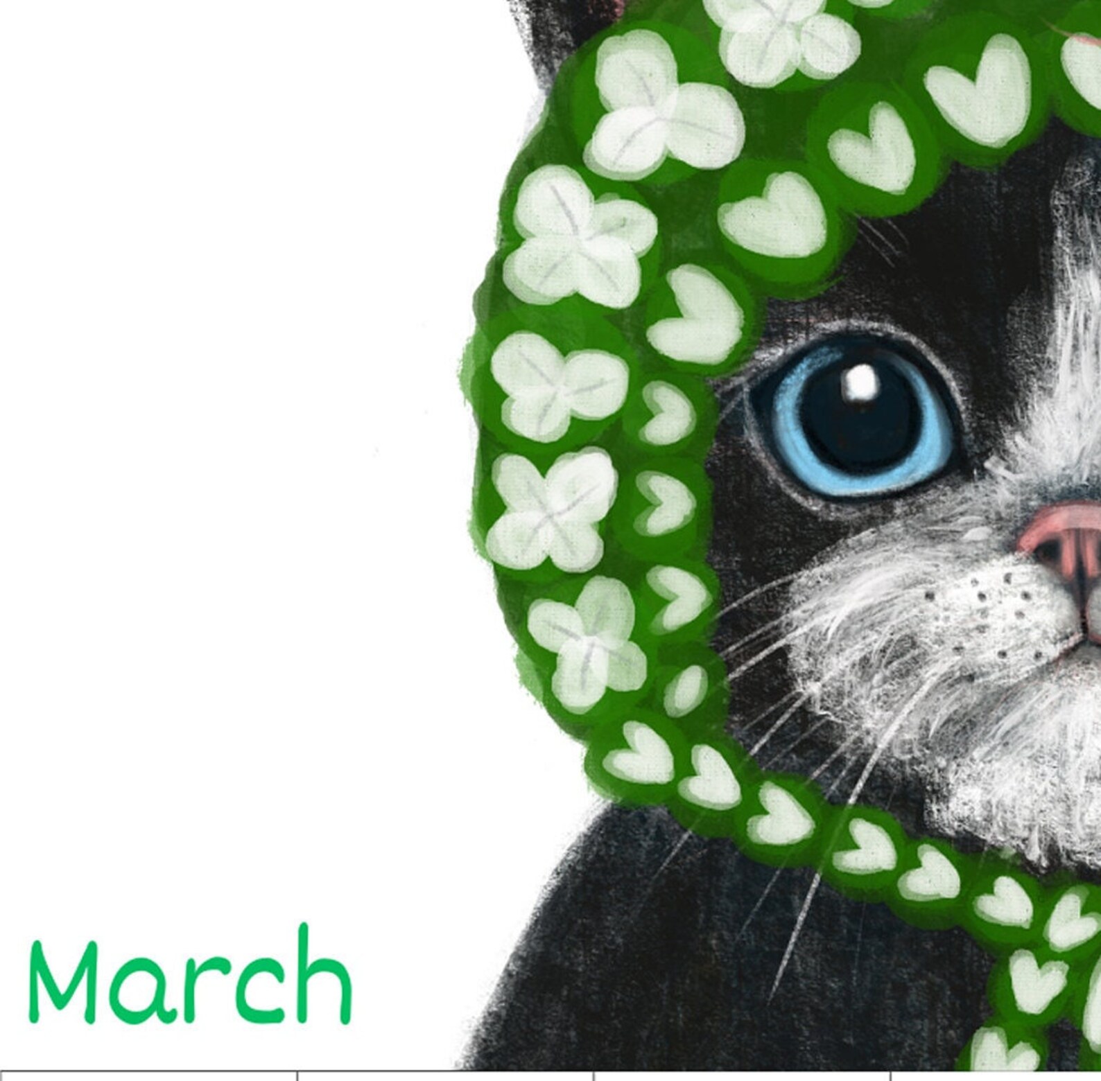 Cat Wall Calendar 2024 Printable Calendar Funny Calendar - Etsy