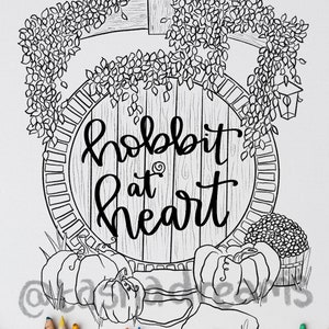 bilbo baggins coloring pages