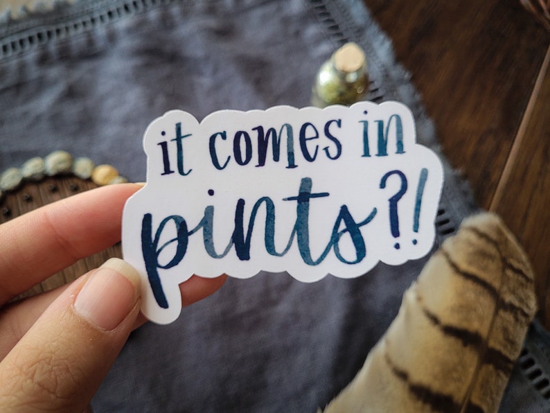 It Comes in Pints Sticker LOTR Lord of the Rings the | Etsy