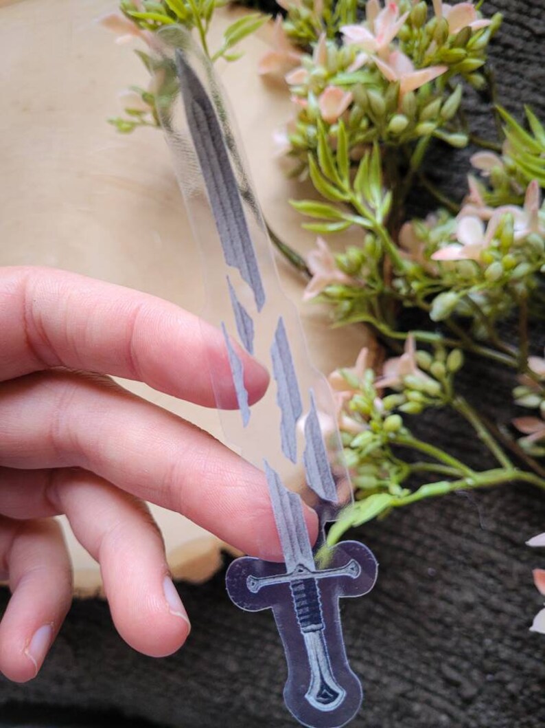 Clear Shards of Narsil Sticker | Aragorn Anduril Sword | Lord of the ...