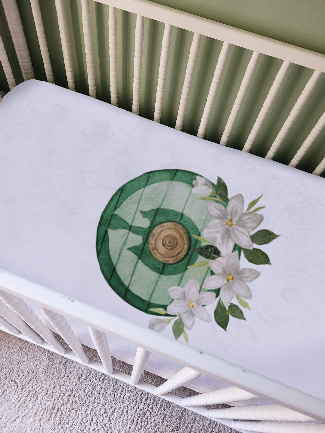 Eowyn Shieldmaiden Minky Crib Sheet Lord of the Rings LOTR - Etsy