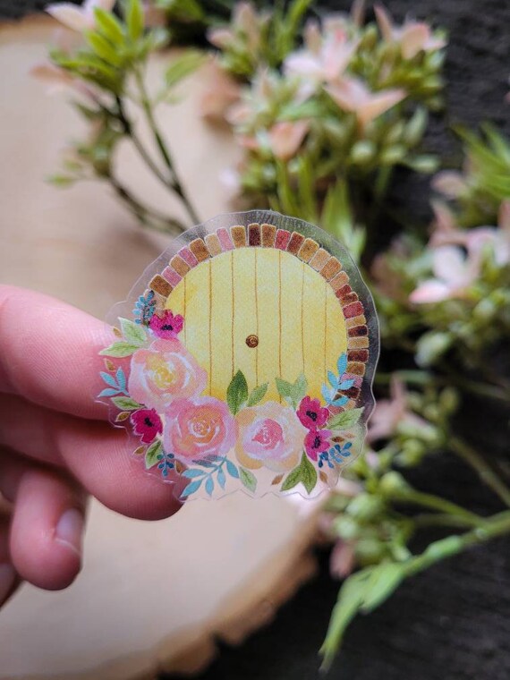 Clear Mini Hobbit Hole Sticker LOTR Lord of the Rings - Etsy