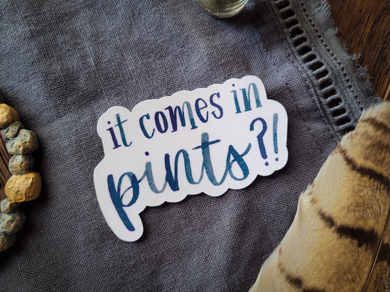 It Comes in Pints Sticker LOTR Lord of the Rings the | Etsy