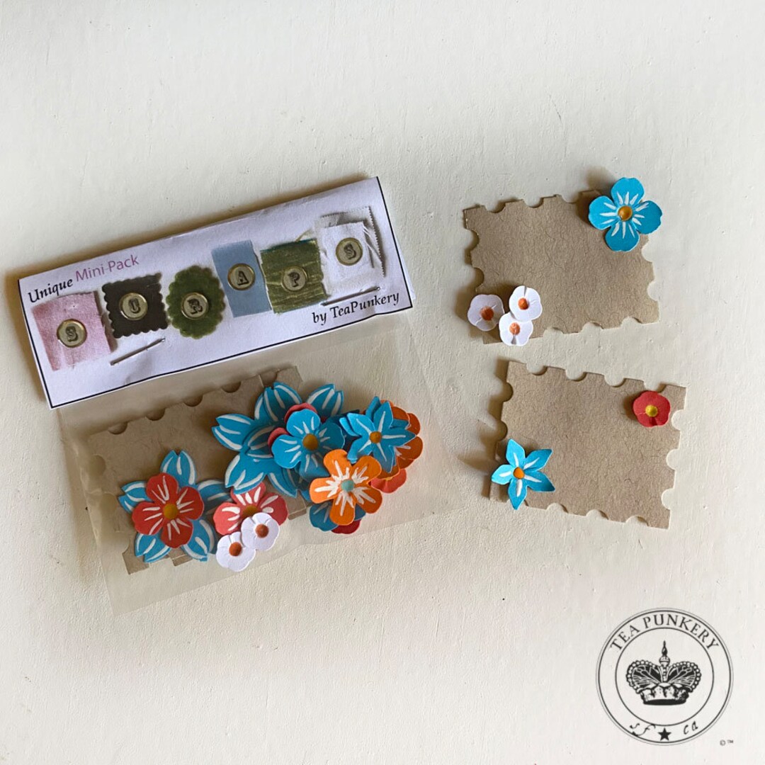 Vintage Style Tropical Paper Ephemera Packet - Etsy