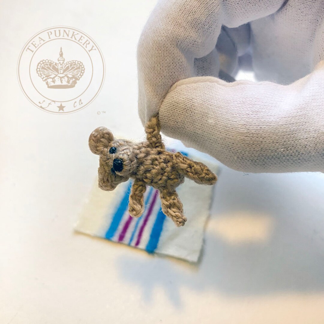 Tiny Wee Floppy Bear With Mini Maternity Blanket - Etsy