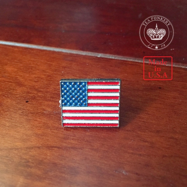 American Flag Lapel Pins (You'll Love) - Etsy