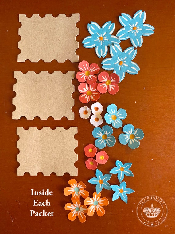 Vintage Style Tropical Paper Ephemera Packet - Etsy