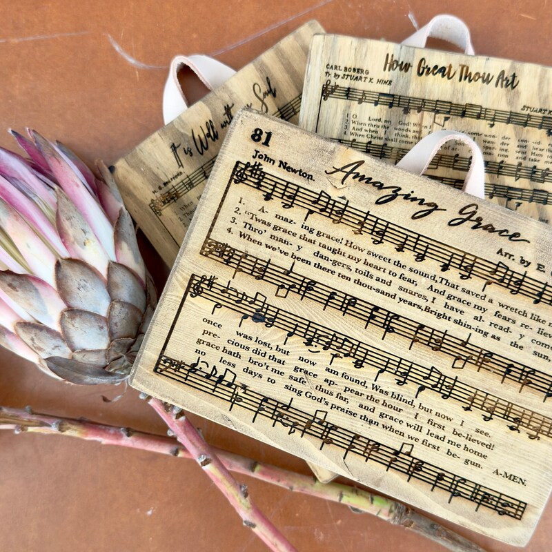 Engraved Hymn - Etsy