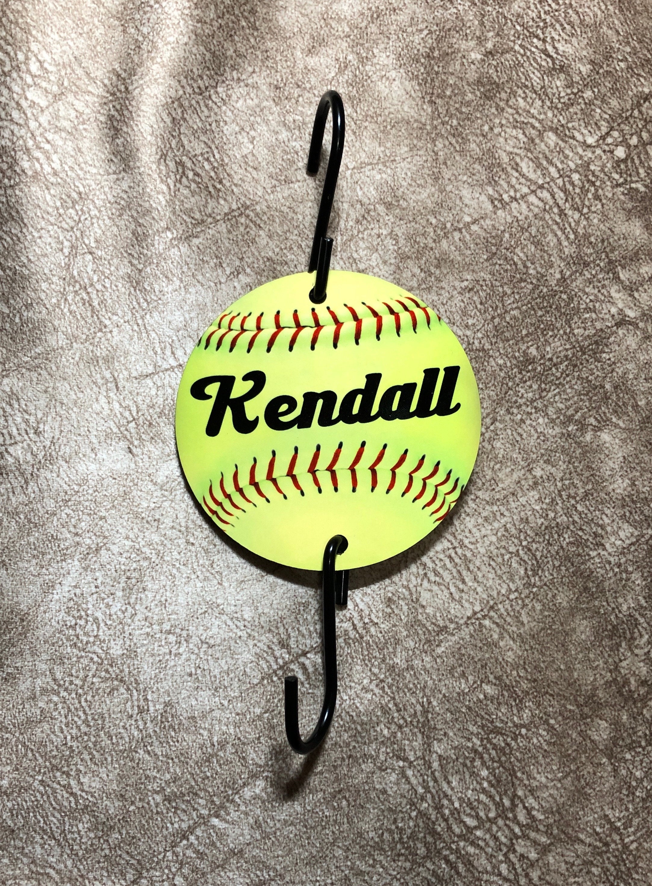 Softball/baseball Helmet Hooks, Bag or Glove Hooks. - Etsy