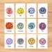 Instant Download. Kids Emotion/feelings Cards. 4x6inch, Set of 12 Cards ...