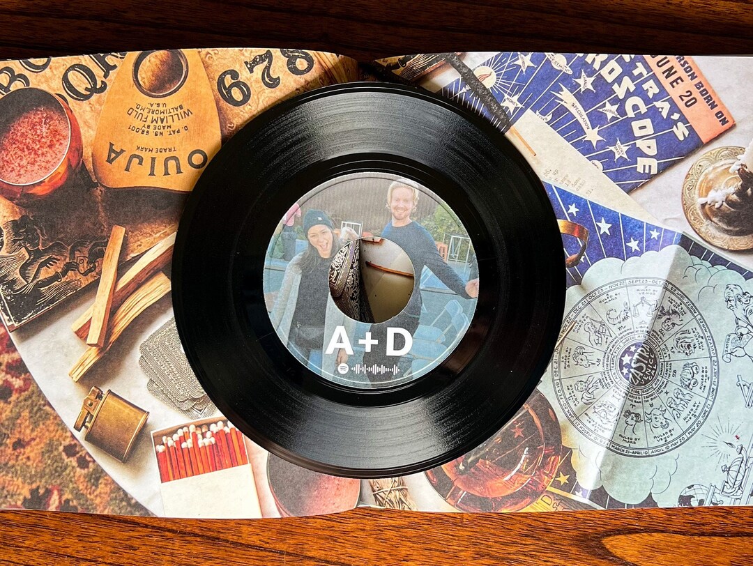 Personalized Wedding Vinyl Record for Guestbook or Favors - Etsy