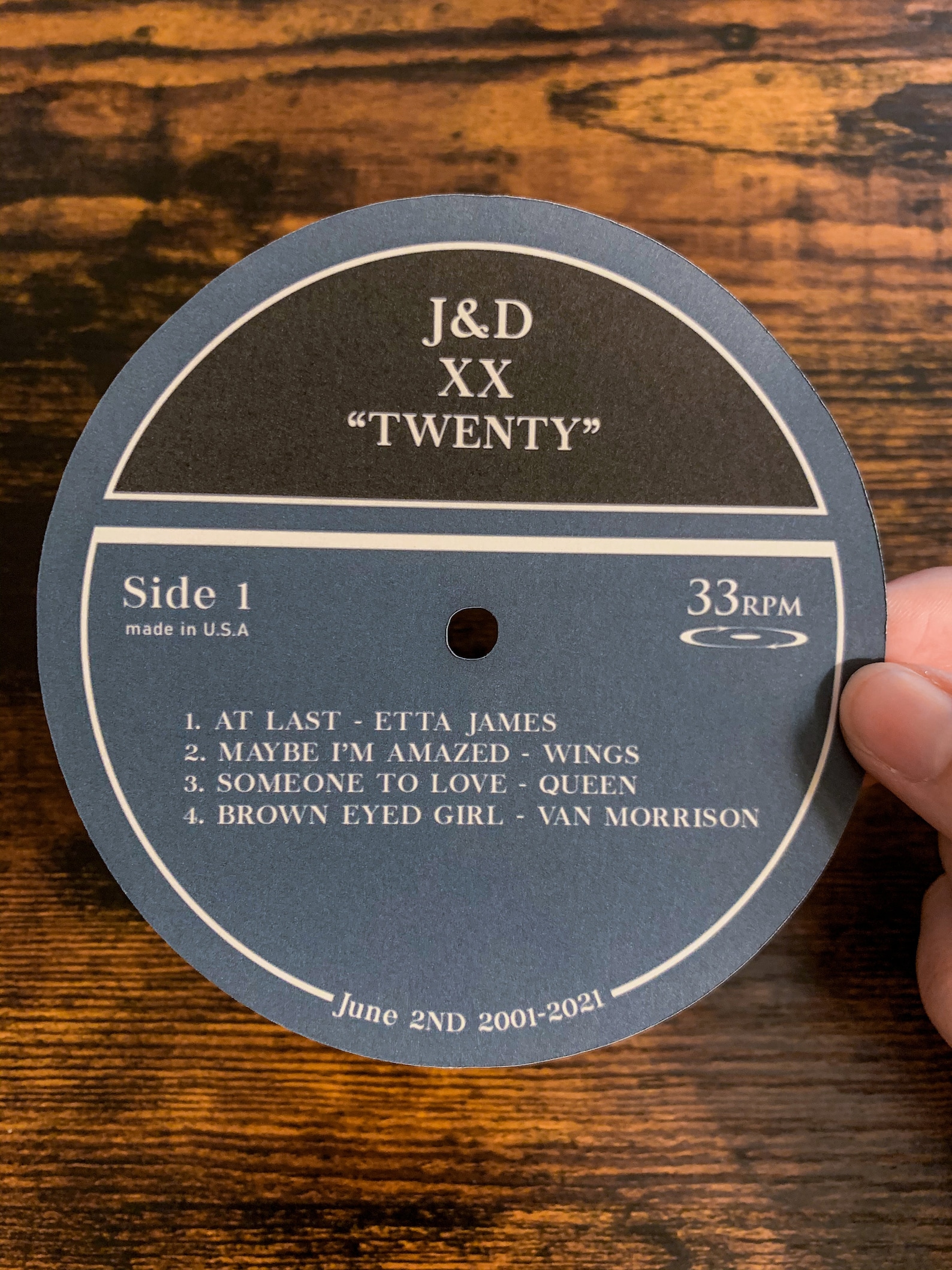 Custom Vinyl Record Labels - Etsy